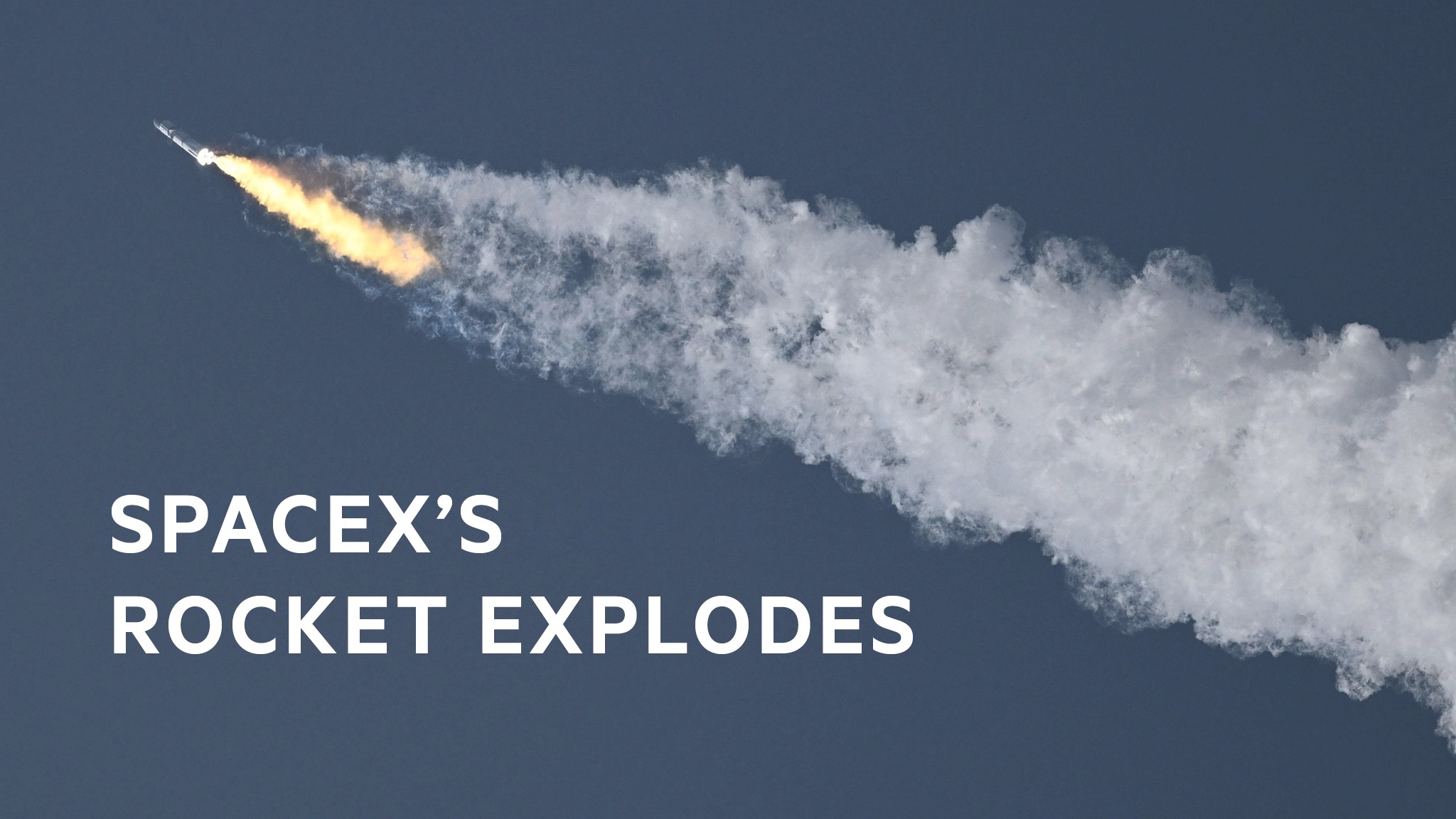 SpaceX rocket explodes before reaching orbit | Financial Times