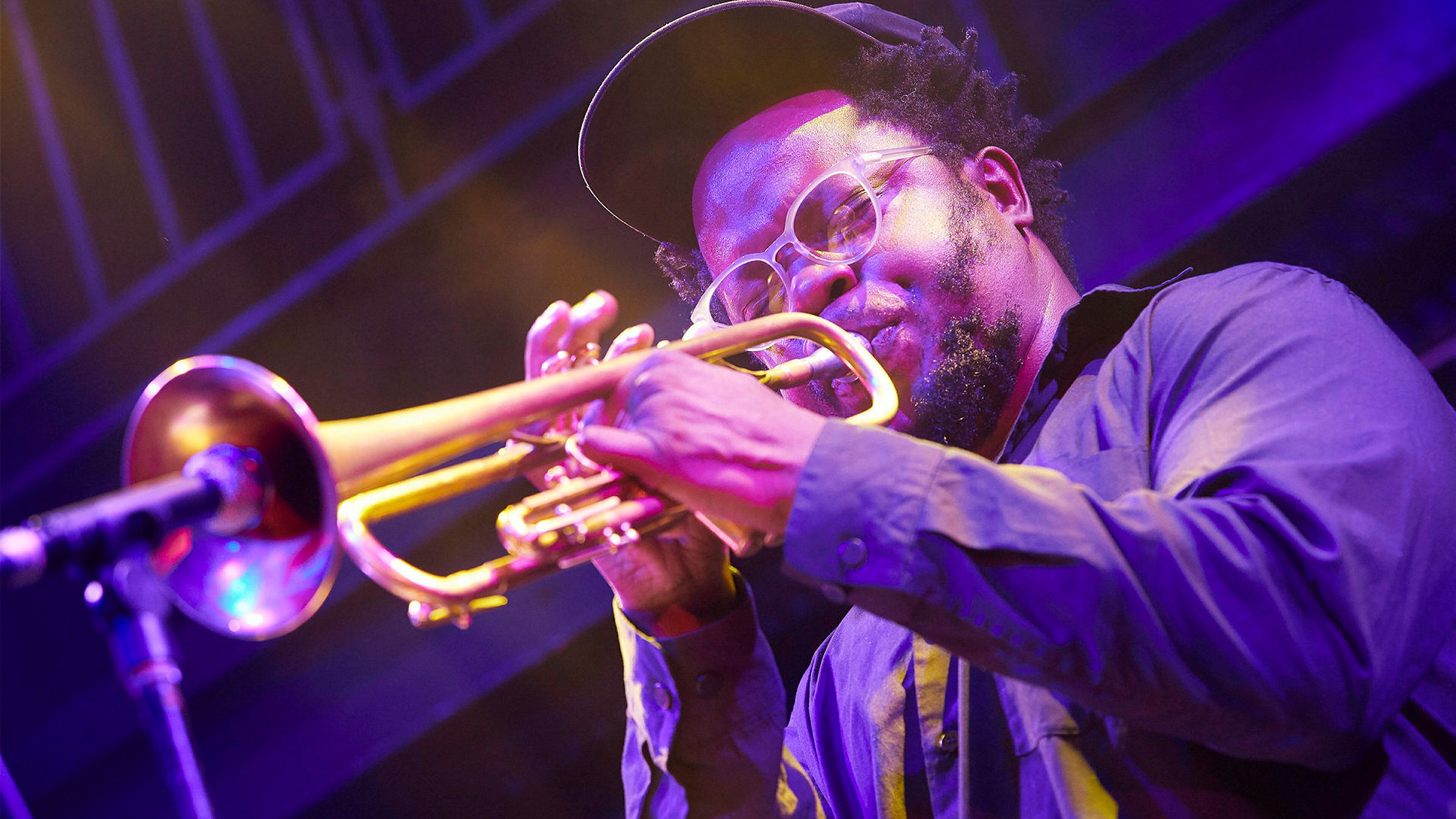 Jazz trumpeter