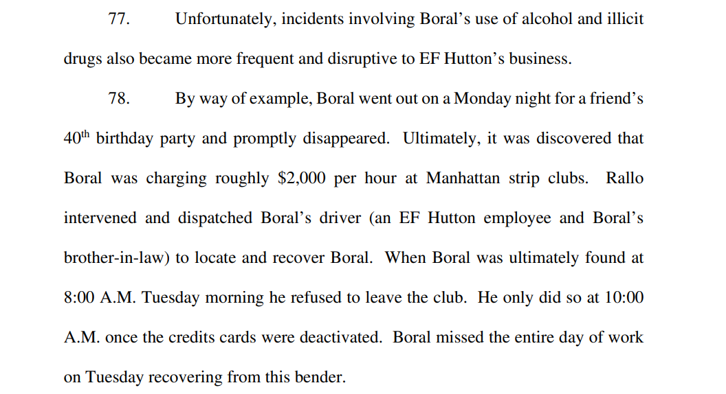 The second coming (and going) of EF Hutton